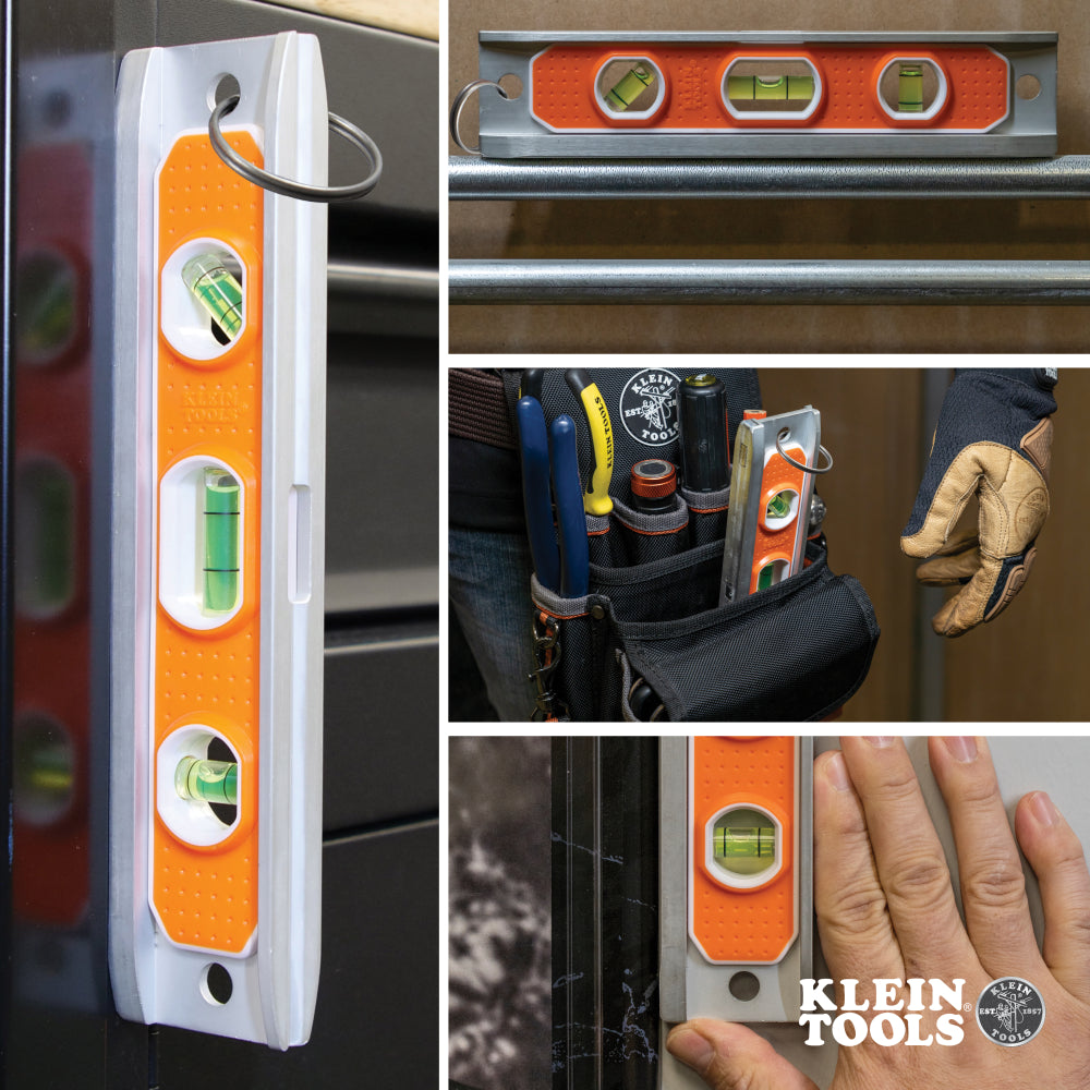 Klein Magnetic Torpedo Level with Tether Ring – PowerGear