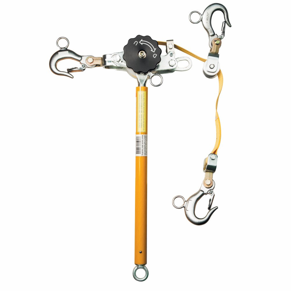 Klein Web-Strap Ratchet Hoist with Hot Rings – PowerGear