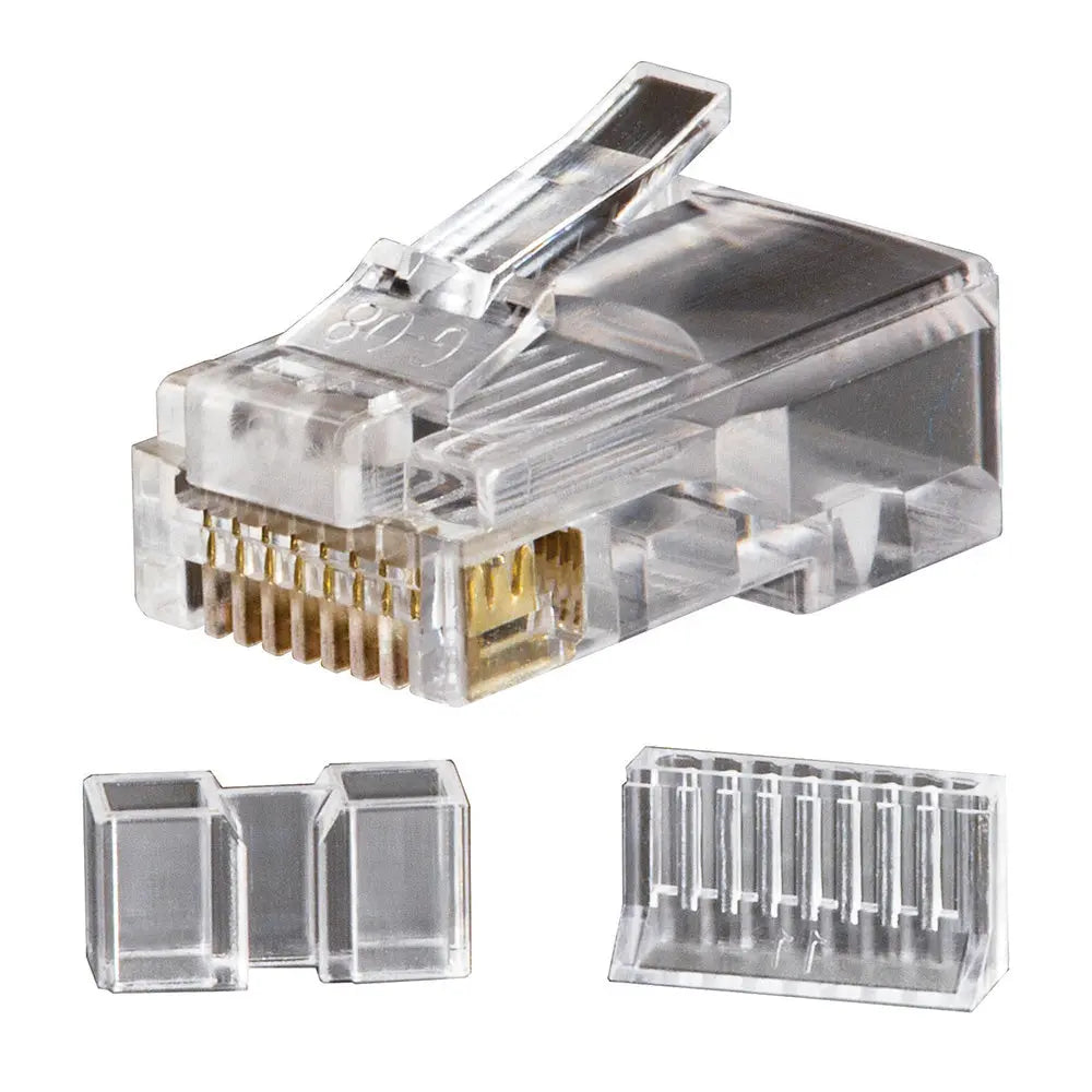 Klein Modular Data Plugs RJ45 CAT6, 25-Pack – PowerGear